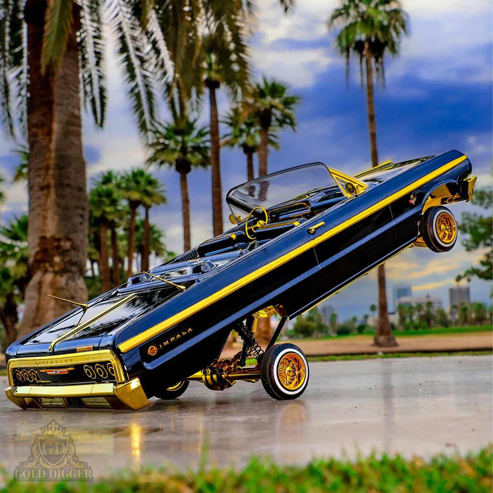 Redcat Racing 1/10 Special Edition Gold Digger SixtyFour Chevrolet ...