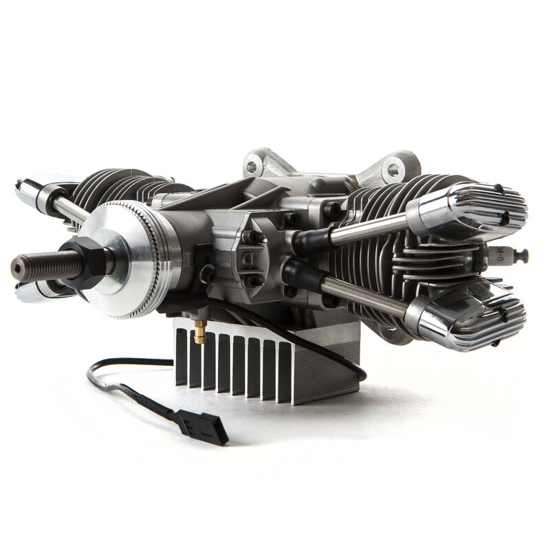 Saito Engines FG-61TS 61cc 4-Stroke Gas Twin Engine: CC | Horizon Hobby