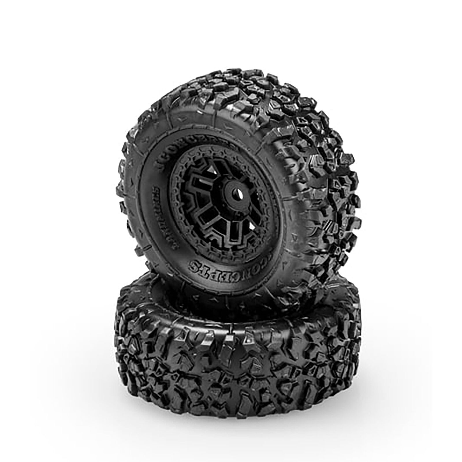 JConcepts, Inc. 1/18 Landmines 1.0" Pre-Mounted TRX-4M Tires, Shuttle ...