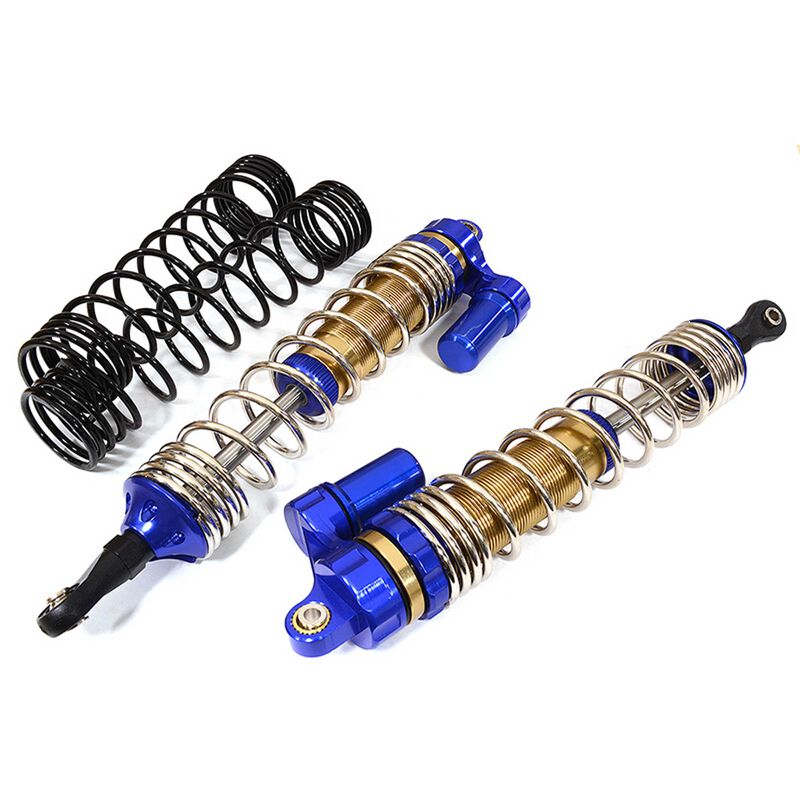 Integy 140mm Front Shock Set: Traxxas UDR Blue (2) | Horizon Hobby