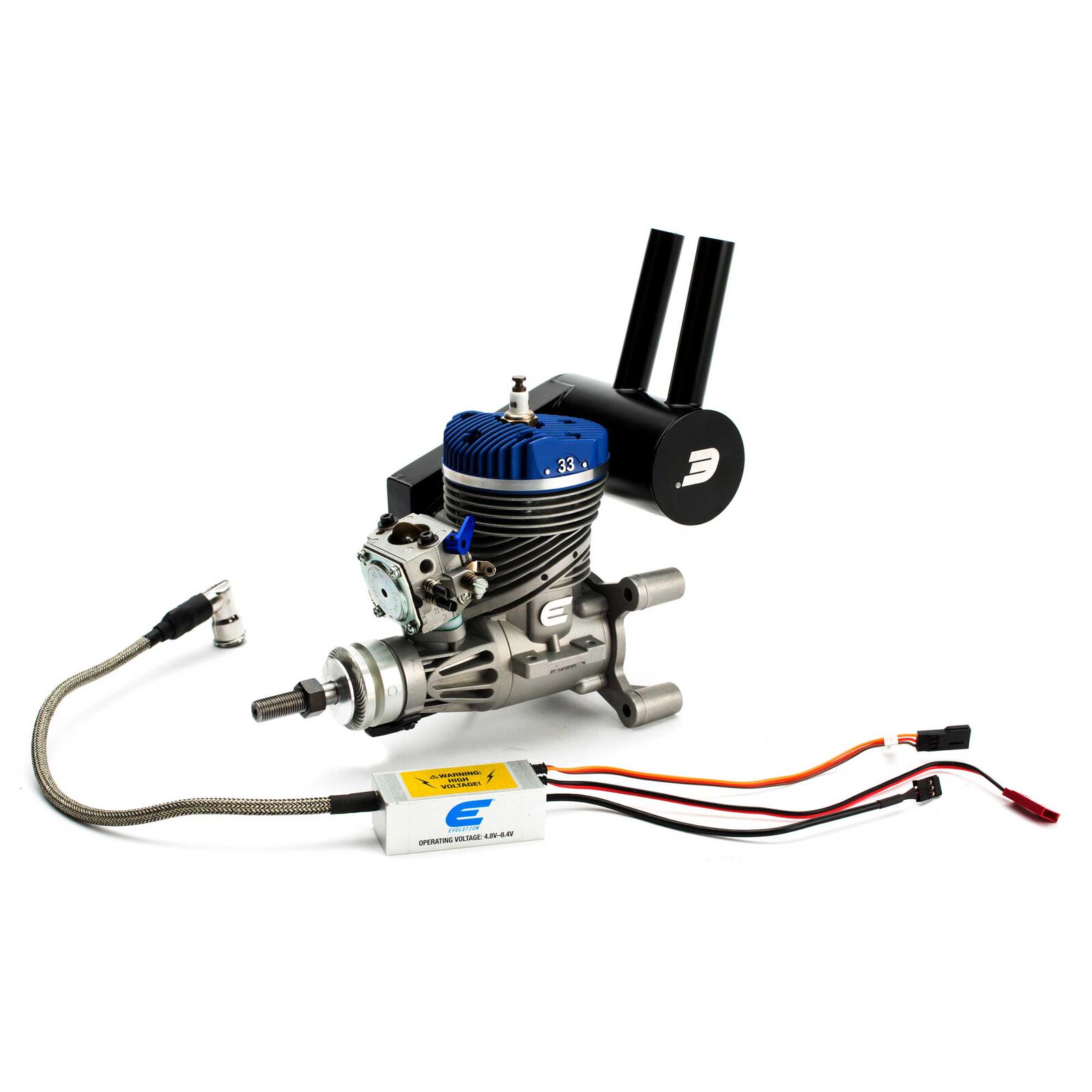 Evolution Engines 33GX 33cc (2.00 cu. in.) Gas Engine | Horizon Hobby