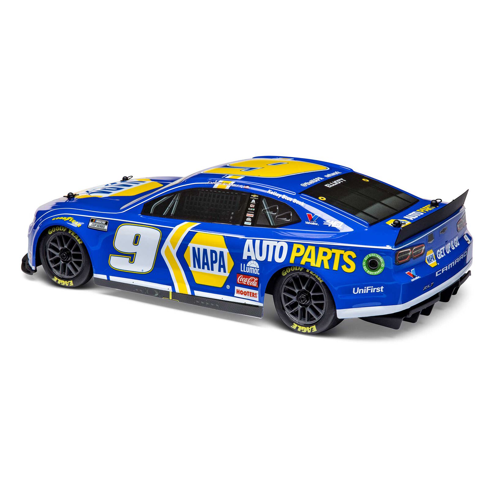 Losi 1/12 NASCAR RC Racecar Chase Elliott No. 9 2024 NAPA Chevrolet ZL1 ...