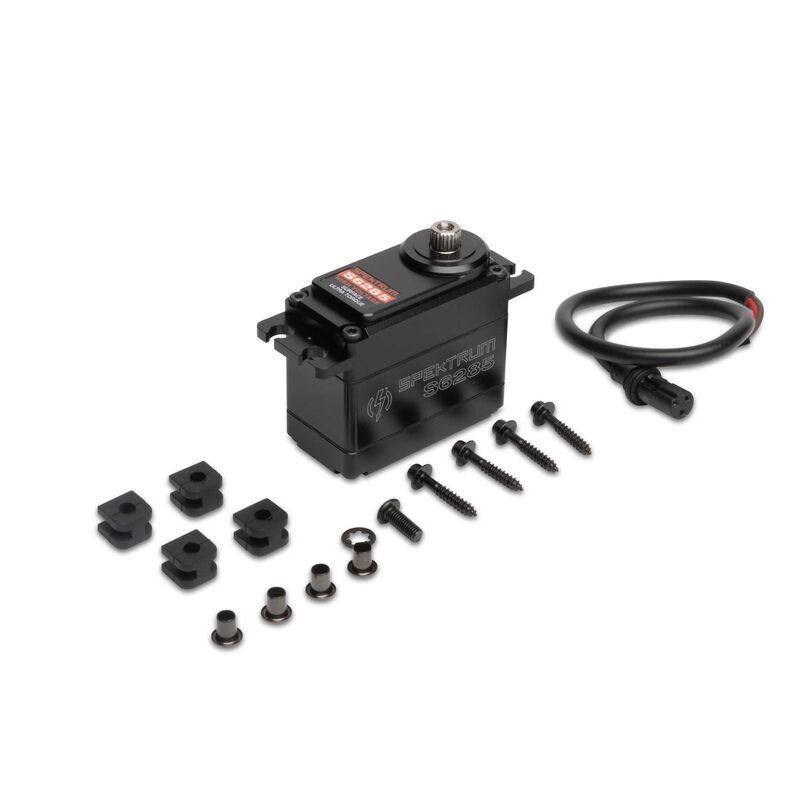 Spektrum S6285 1/8 High Voltage High Torque Metal Gear Race Servo ...