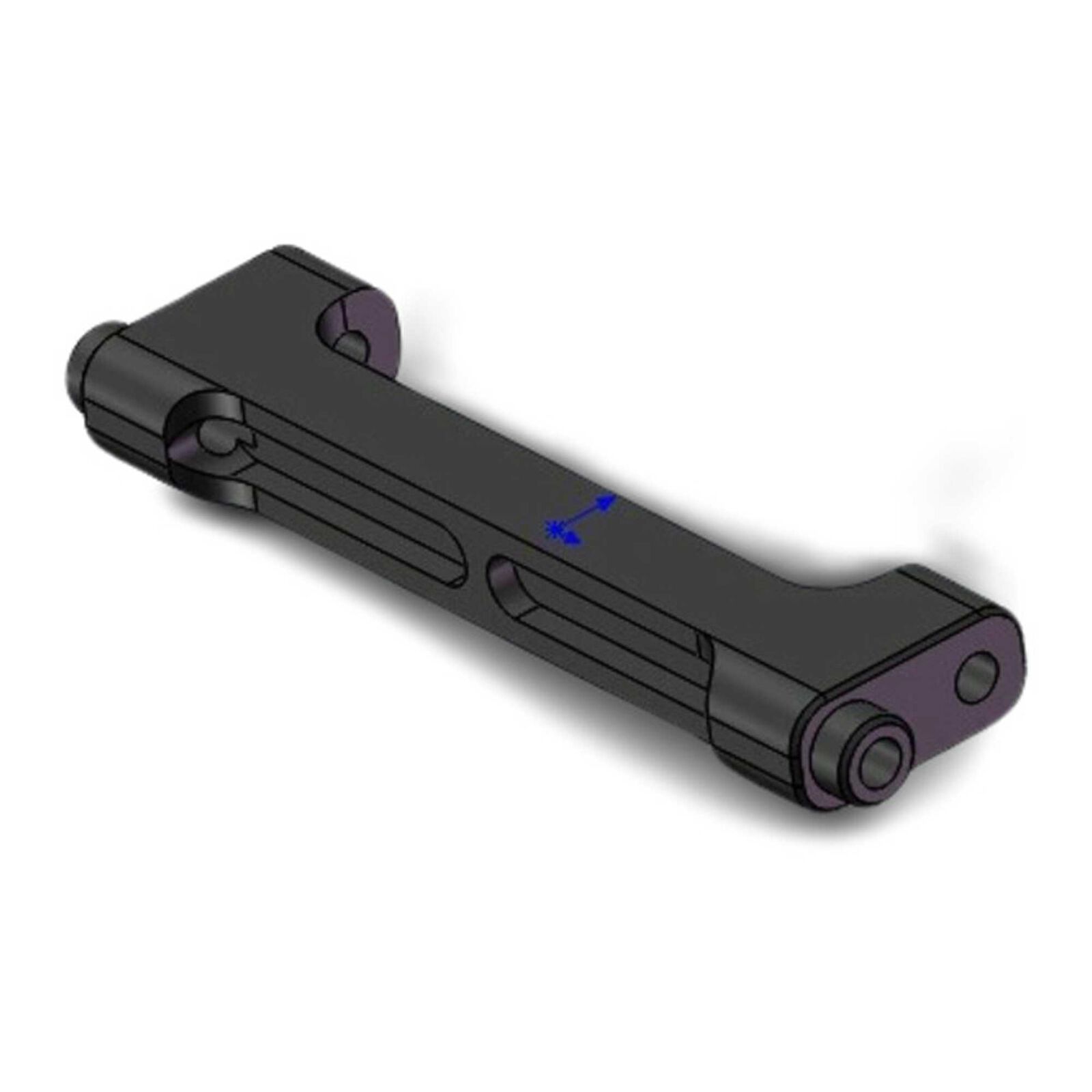 Hot Racing Aluminum Mid Cross Brace : Mini LMT | Horizon Hobby