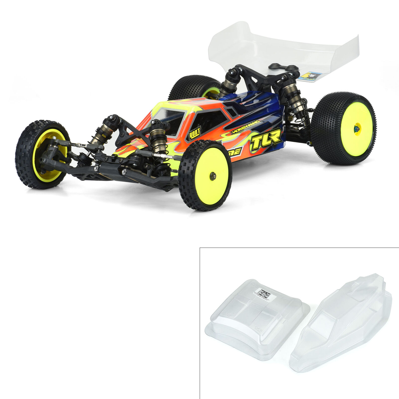 Pro-Line Racing 1/10 Axis Light Weight Clear Body: TLR 22 5.0 | Horizon ...