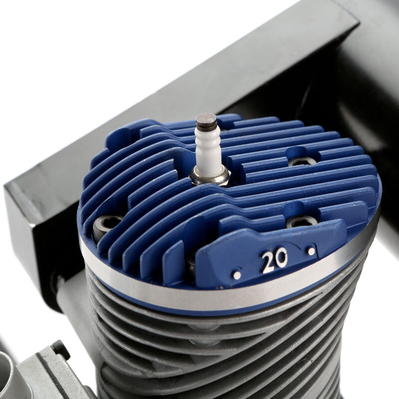 Evolution Engines 20GX 20cc (1.20 cu. in.) Gas Engine with Pumped Carb ...