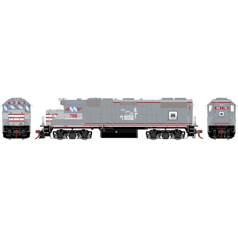 Athearn HO GP38-2 Locomotive with DCC & Sound, EMD Lease / OLS #788 | Horizon Hobby