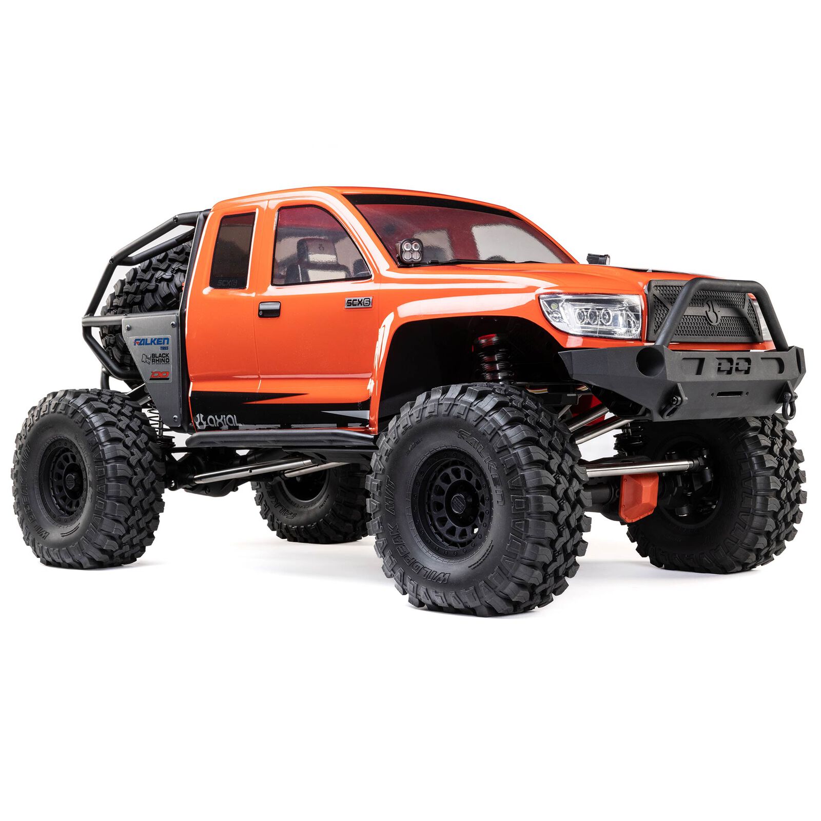 Axial 1/6 SCX6 Trail Honcho 4X4 RTR Brushed Rock Crawler, Red | Horizon Hobby