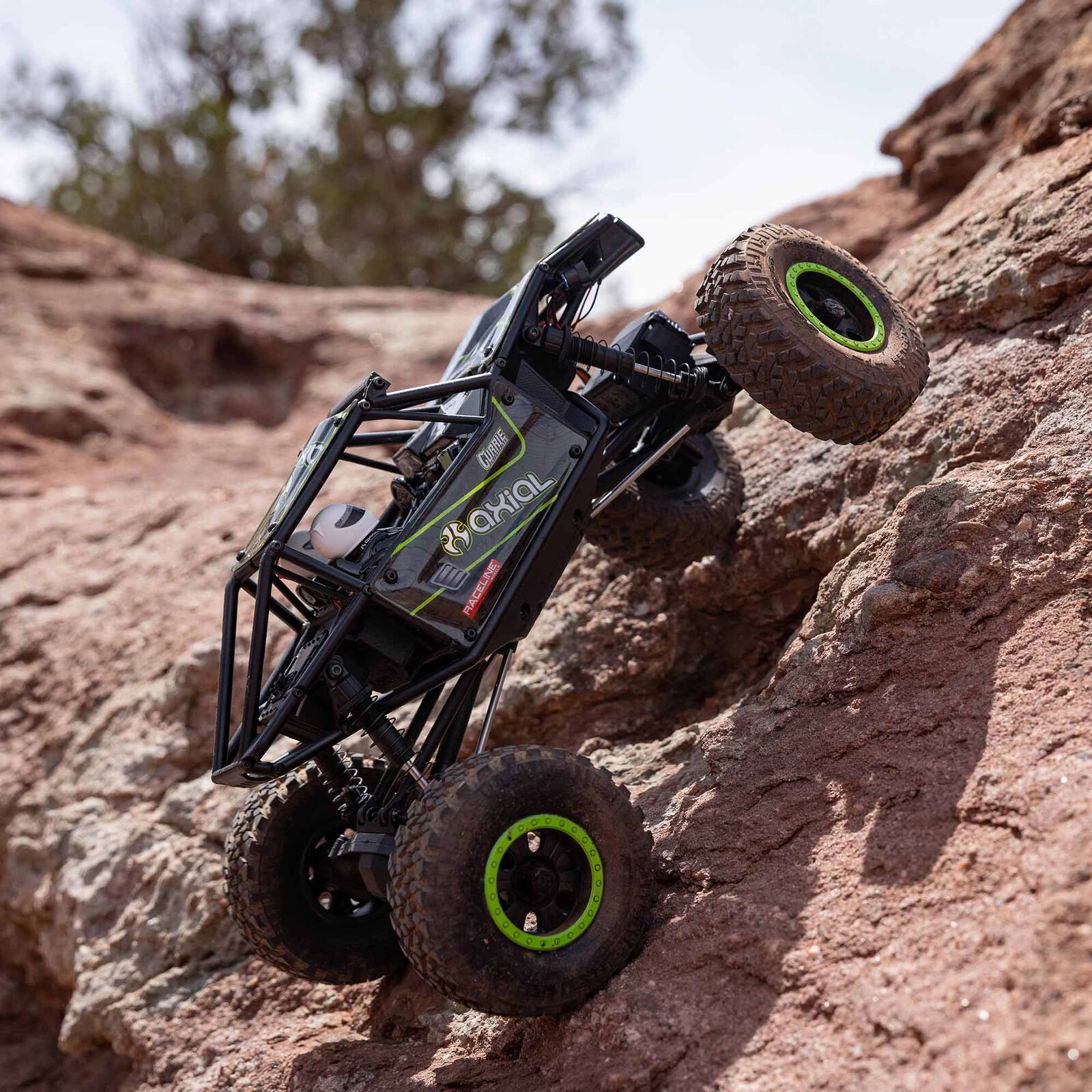 Axial 1/18 UTB18 Capra 4X4 RTR Brushed Rock Crawler (Battery & Charger ...