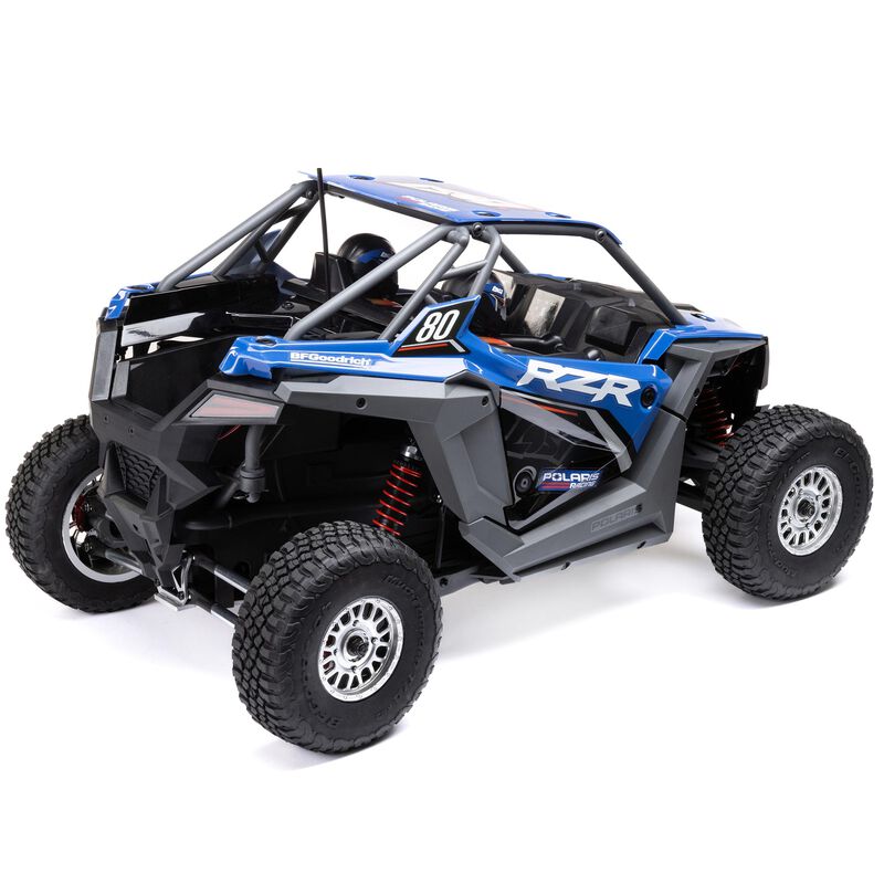 Losi 1/10 RZR Rey Polaris 3S 4X4 RTR Brushless Side by Side, Blue ...
