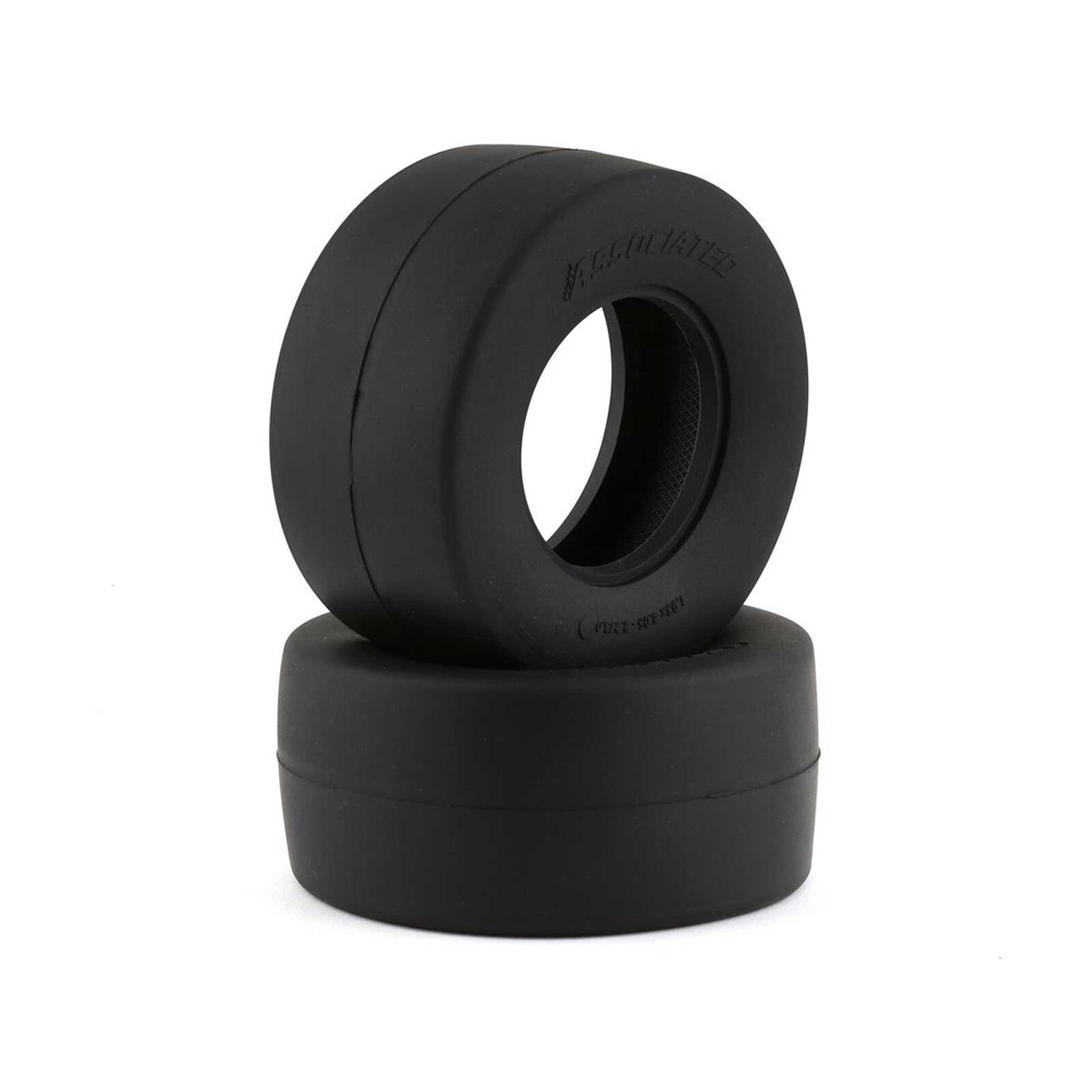 Team Associated 1/10 Belted Drag Slick Tires 2.2"/3.0" Bead, soft ...