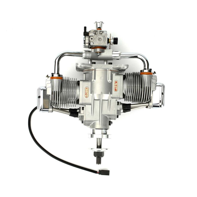 Saito Engines 57cc Gas Twin Engine 4-Stroke: BT | Horizon Hobby