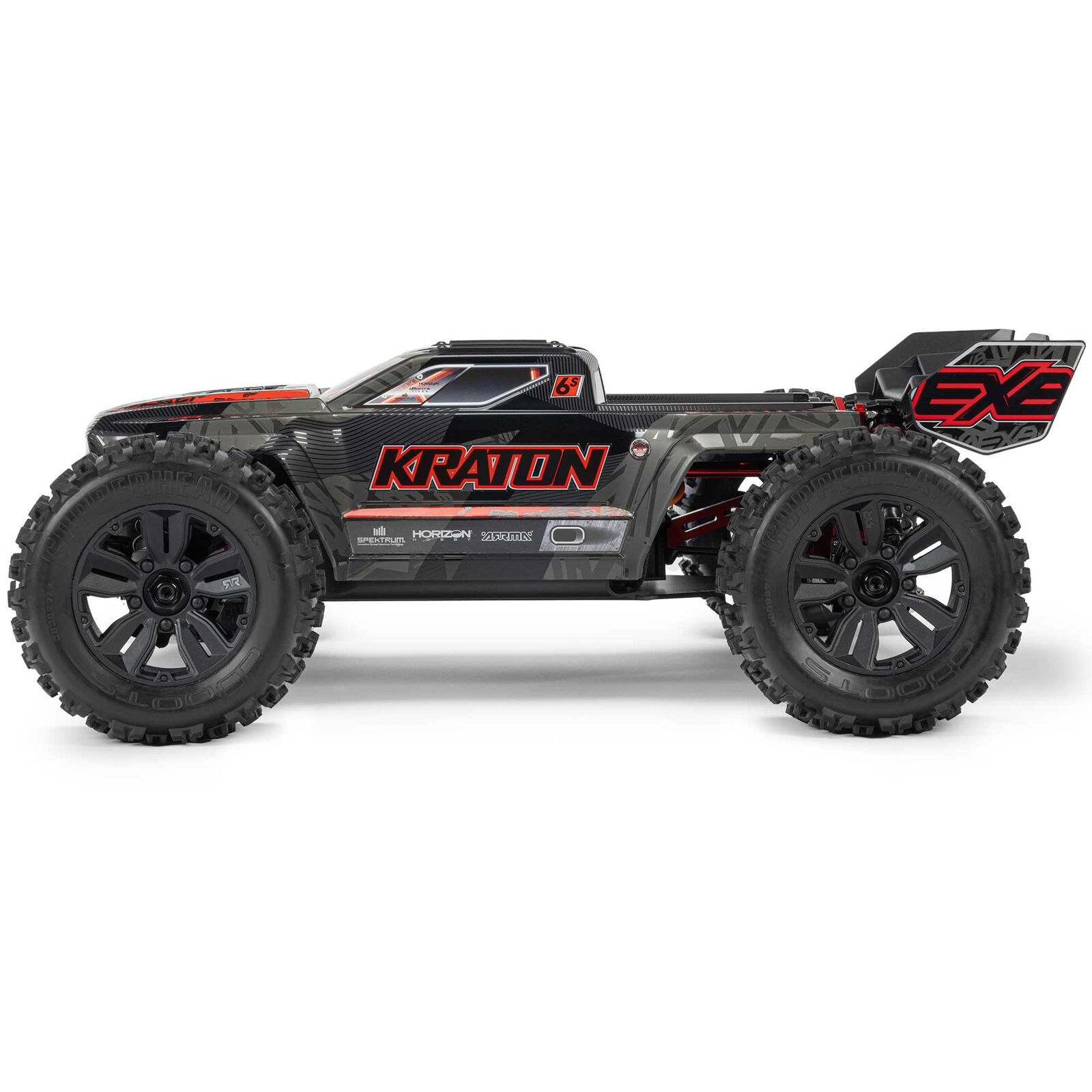 ARRMA 1/8 KRATON 6S EXB 4X4 RTR Brushless Speed Truck, BLACK | Horizon ...