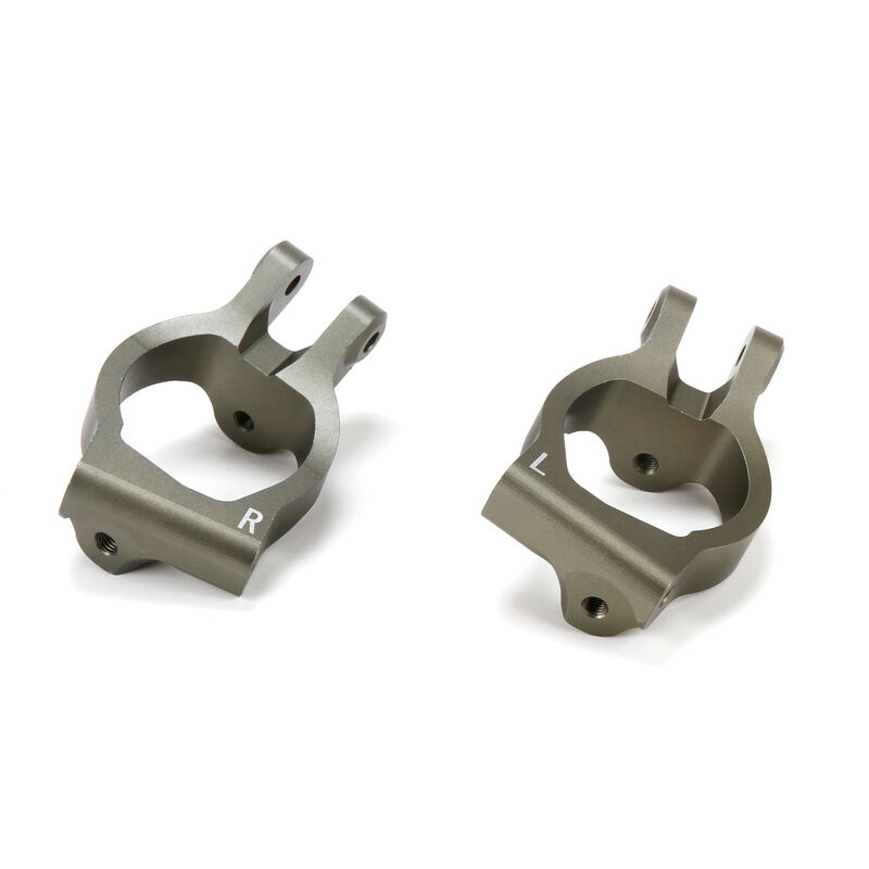 Losi Front Spindle Carrier Set, Aluminum: DBXL | Horizon Hobby