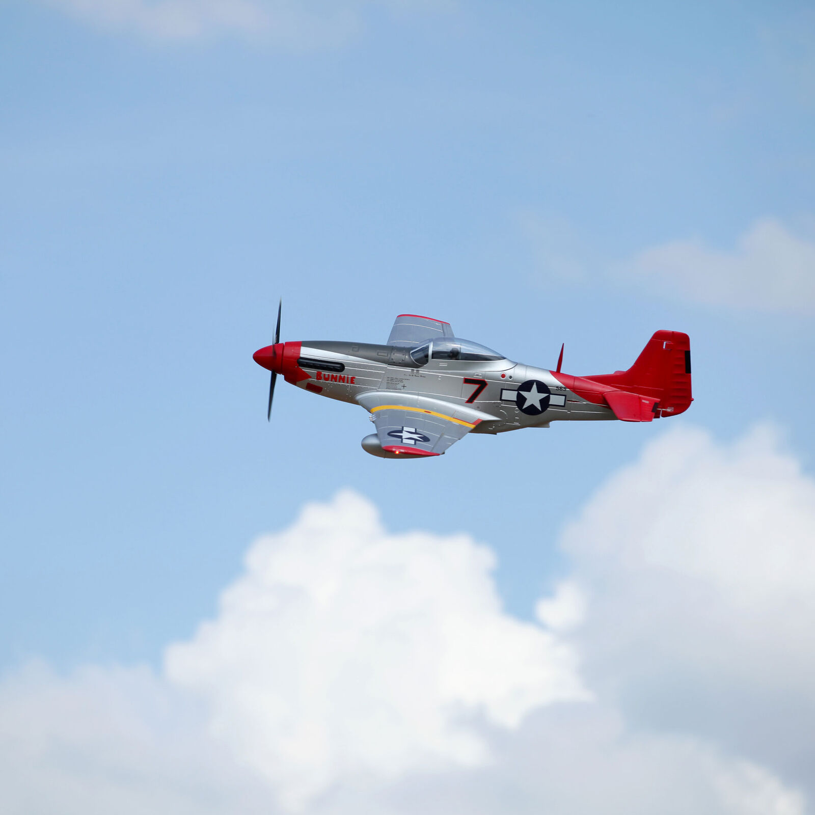 FMS P-51D Red Tail 1700mm PNP with Reflex | Horizon Hobby