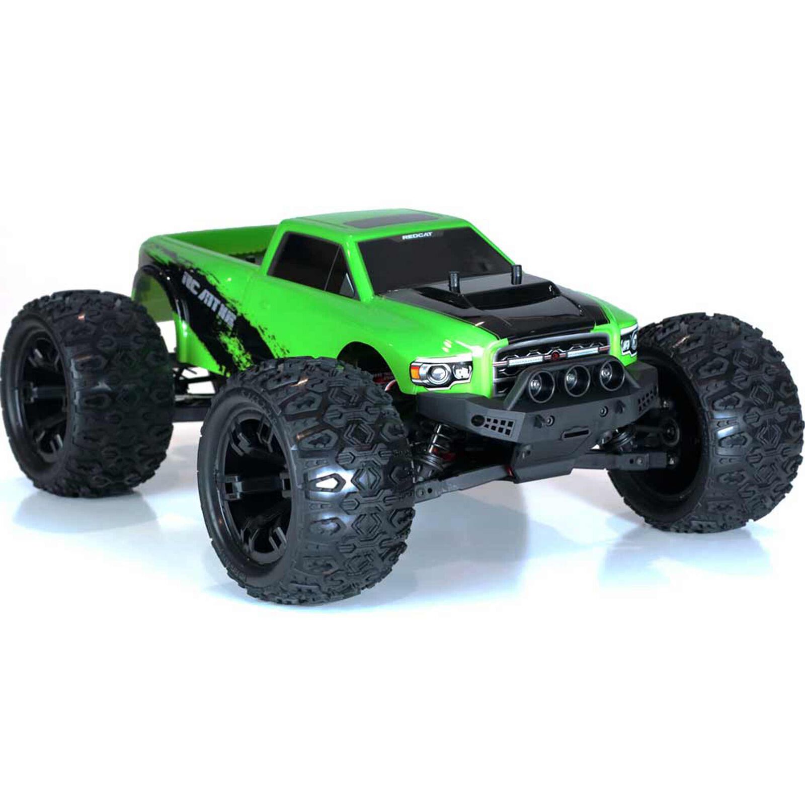 Redcat Racing 1/10 MT10E Brushless 4X4 Monster Truck RTR, Green ...