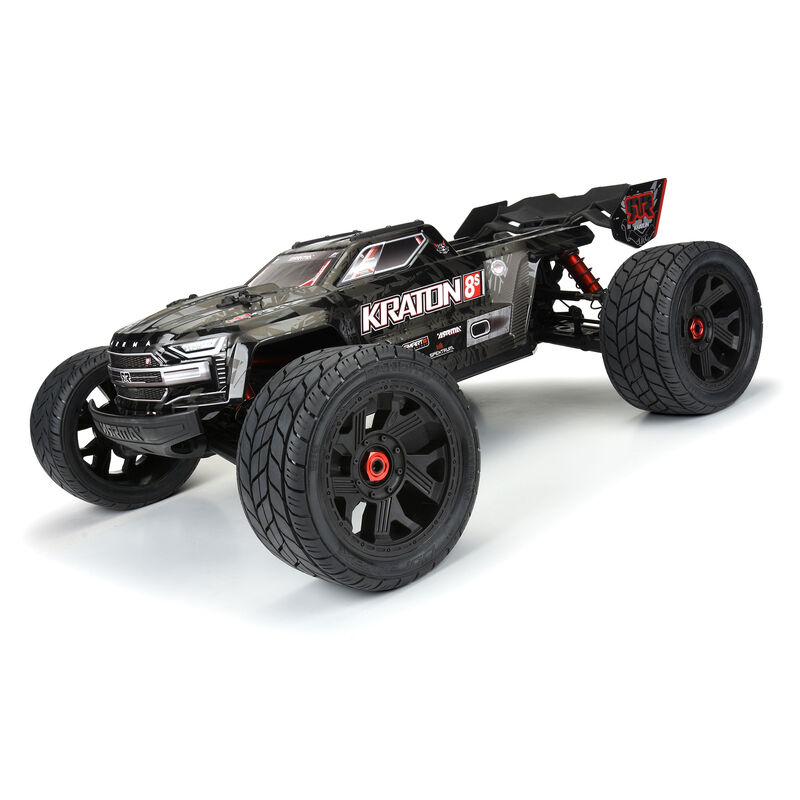 Duratrax 1/6 Bandito 2.0 F/R 5.7" Monster Truck Tires MTD 24mm Blk ...