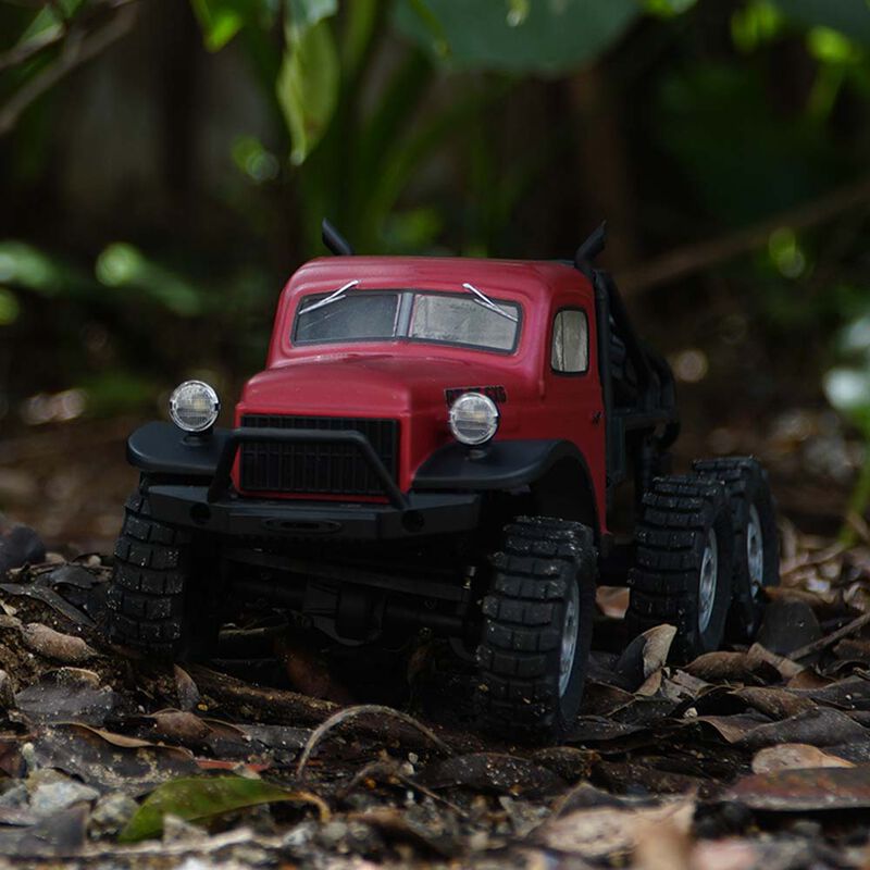 FMS 1/18 Atlas 6WD Brushed Crawler RTR, Red | Horizon Hobby
