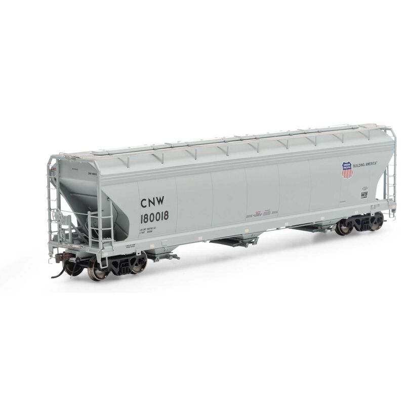 Athearn HO ACF 4600 3-Bay Center Flow Hopper, C&NW #180018 | Horizon Hobby