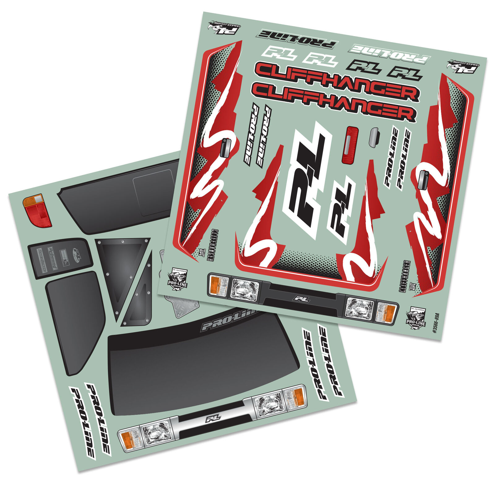 Pro-Line Racing 1/10 Cliffhanger HP Tough-Color Gray Body 12.3” (313mm ...