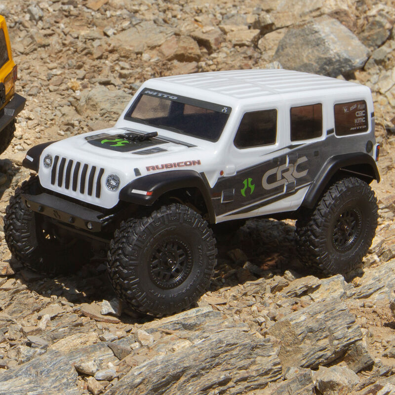 Axial 1/24 SCX24 2019 Jeep Wrangler JLU CRC 4X4 RTR Brushed Rock Crawler (Battery & Charger ...