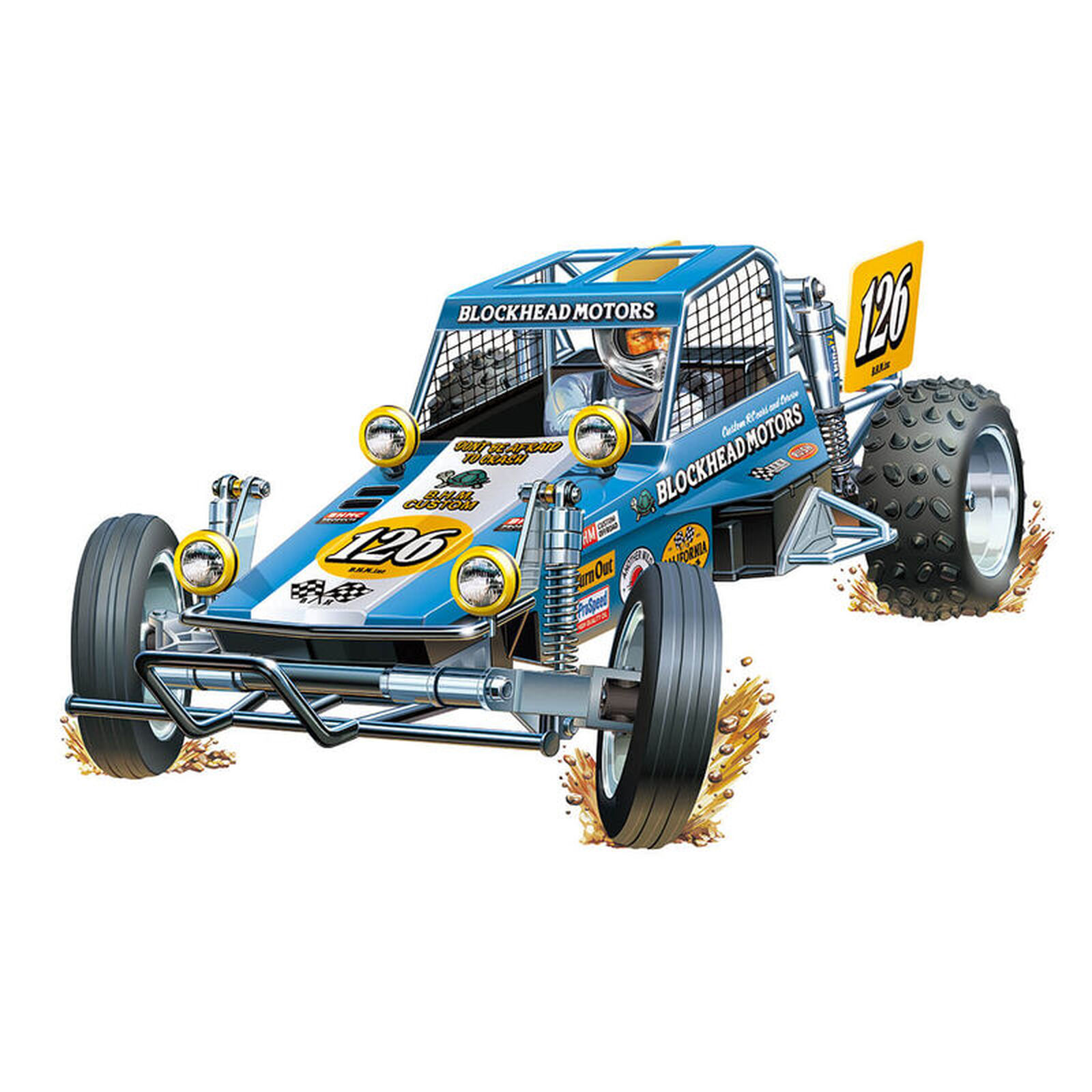 Tamiya 1/10 Wild One 2WD Off-Road Buggy Kit, Blue | Horizon Hobby