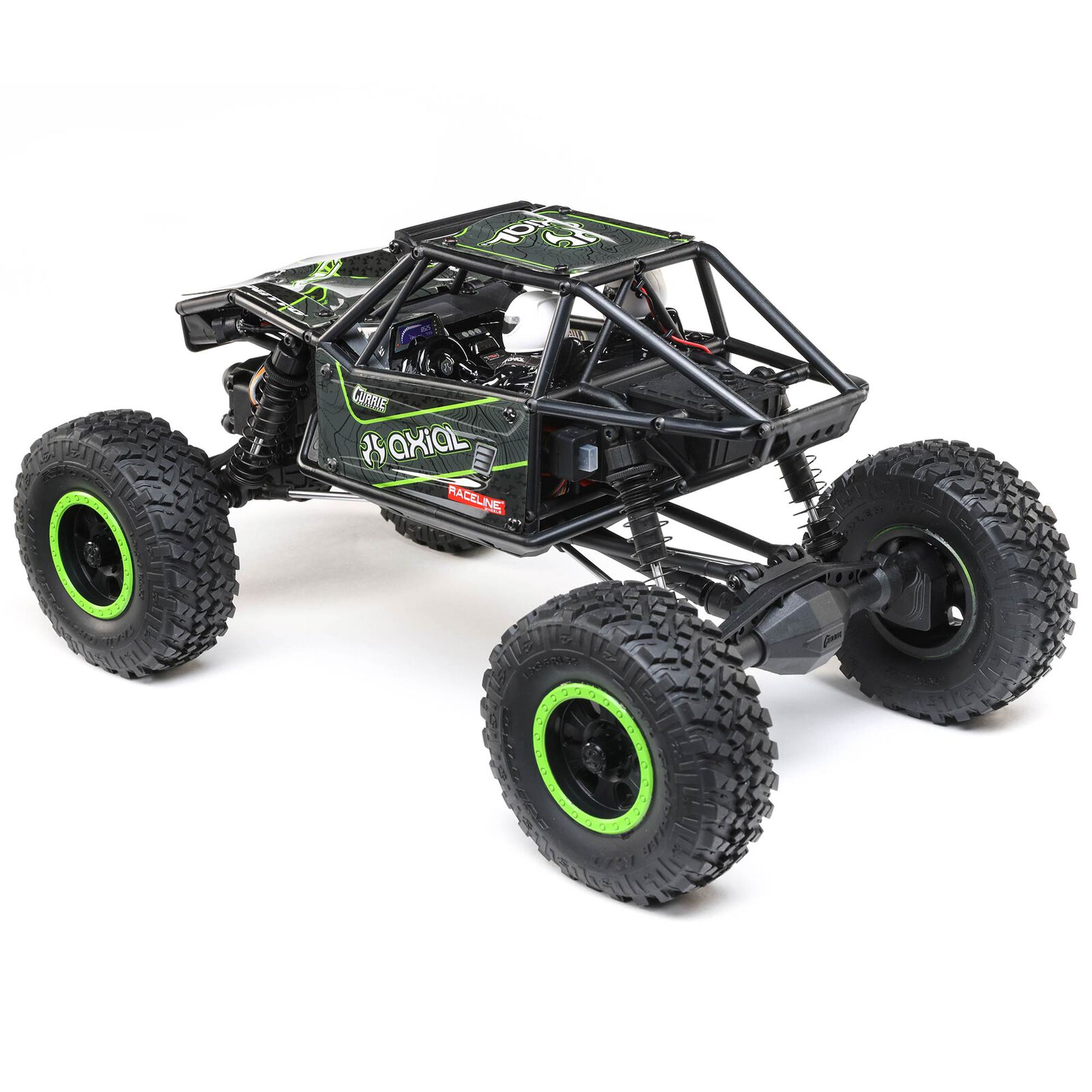 Axial 1/18 UTB18 Capra 4X4 RTR Brushed Rock Crawler (Battery & Charger ...