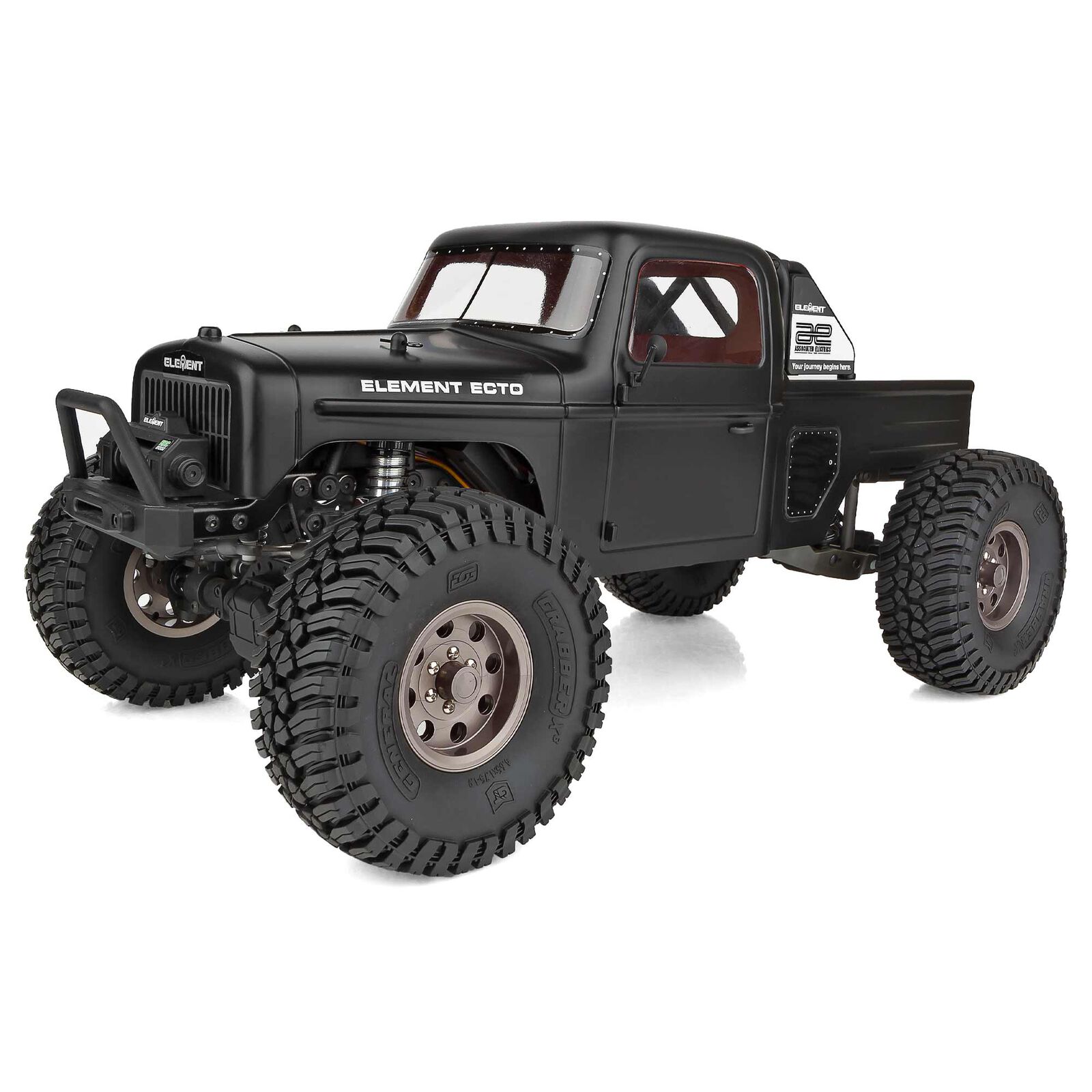 Team Associated 1/10 Enduro Ecto 4x4 Trail Truck RTR, Black | Horizon Hobby