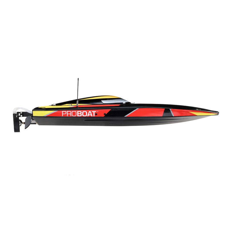 Pro Boat Sonicwake V2 36" Self-Righting Brushless Deep-V RTR, Black ...