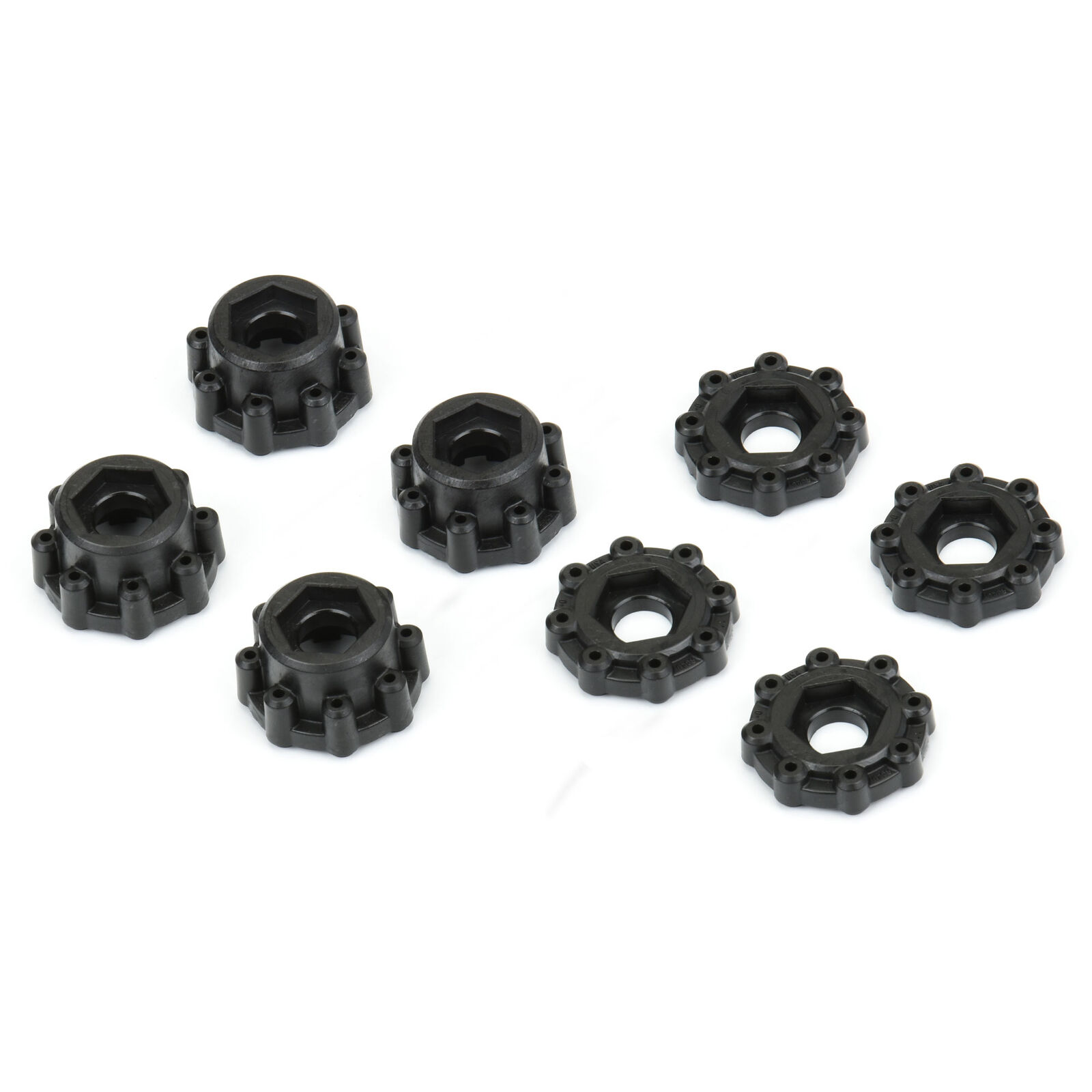 Pro-Line Racing 1/8 8x32 to 17mm Zero & 1/2" Offset Hex Adapters ...