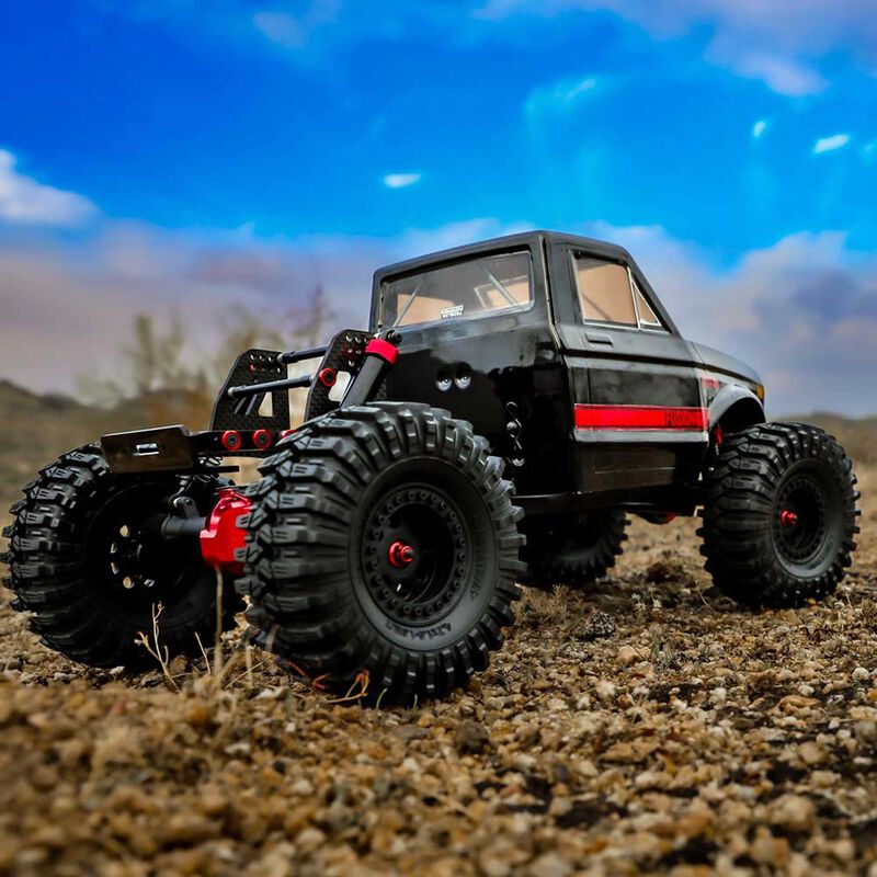 Redcat Racing 1/10 Ascent Fusion 4x4 Rock Crawler RTR, Black | Horizon ...