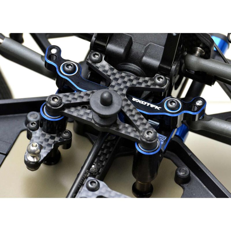 EXOTEK RACING LLC HD Steering Cranks, 7075 2 Color Anodized: B74 | Horizon Hobby