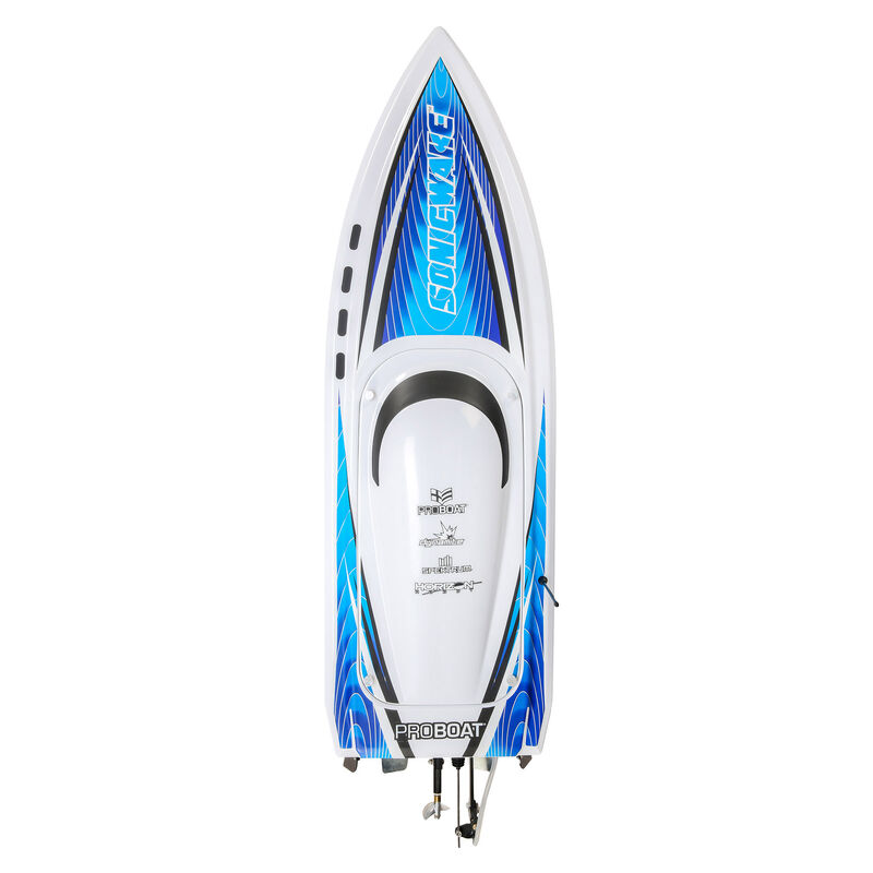Pro Boat Sonicwake 36" Self-Righting Brushless Deep-V RTR, White ...