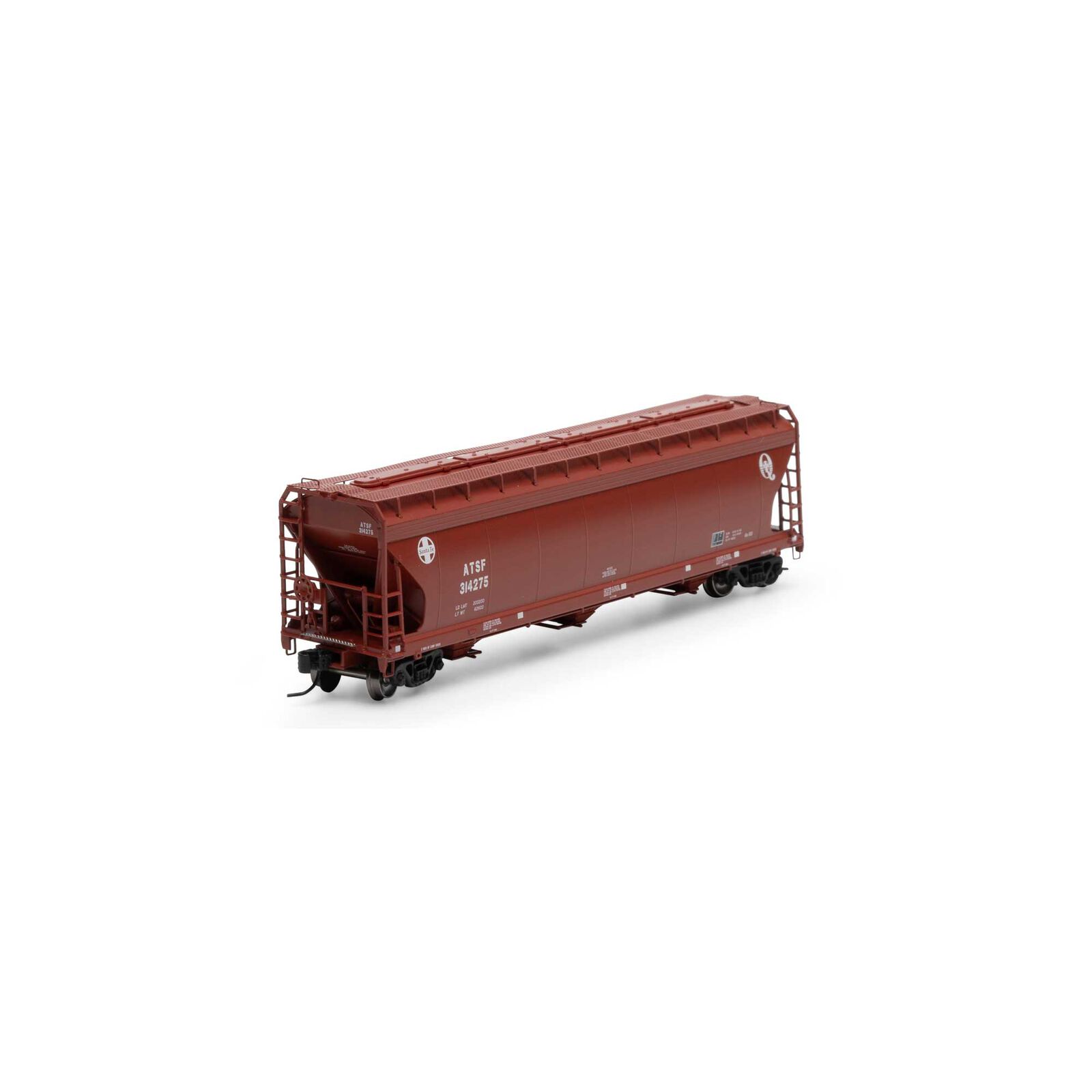 Athearn N ACF 4600 3-Bay Center Flow Hopper, ATSF #314275 | Horizon Hobby