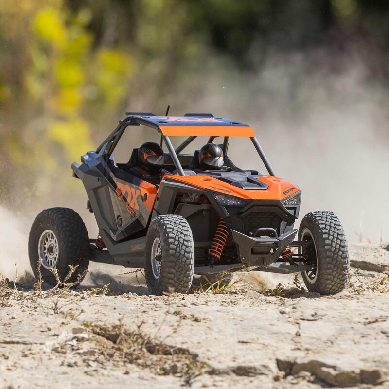 Losi 1/10 RZR Rey Fox 3S 4X4 RTR Brushless Side by Side, Orange ...