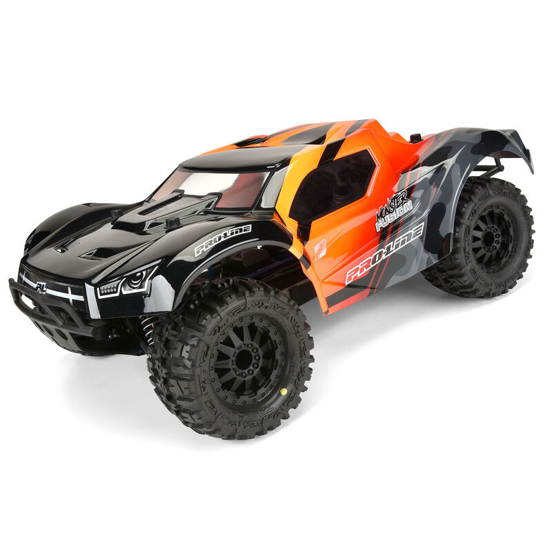 Pro-Line Racing 1/10 Pre-Cut Monster Fusion Clear Body: Short Course ...