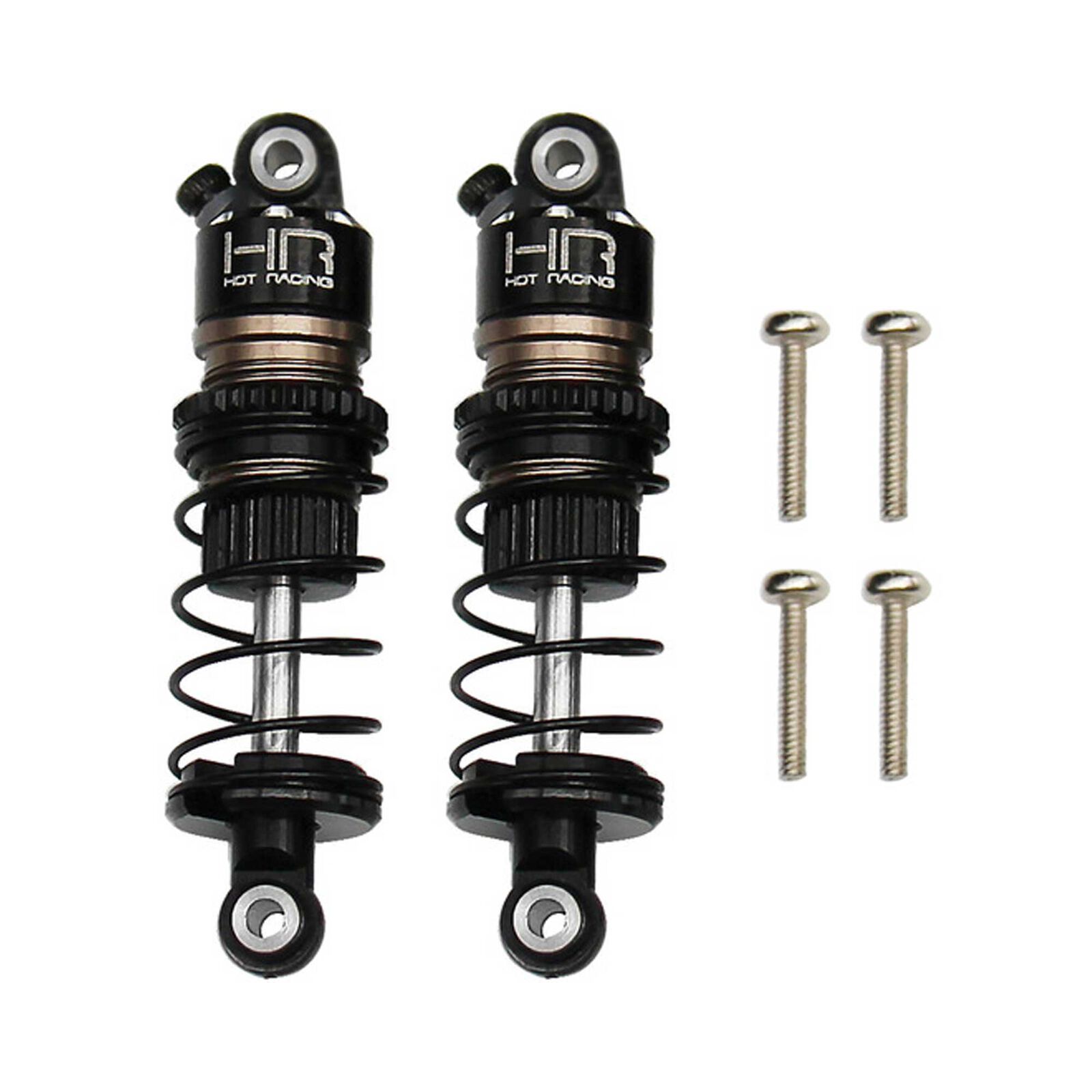 Hot Racing Front 32mm Aluminum Threaded Shocks (2), 1/24 Losi Micro-B ...