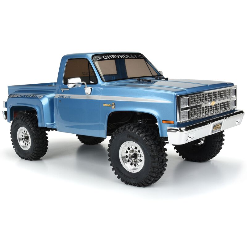 Axial 1/10 SCX10 III Pro-Line 1982 Chevy K10 4X4 Rock Crawler Brushed ...