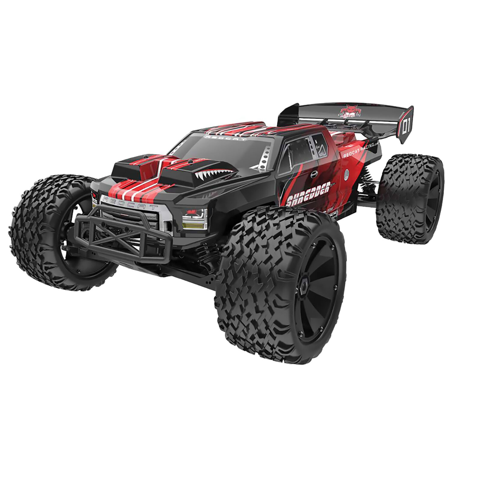 Redcat Racing 1/6 Shredder 4WD Truck Brushless RTR, Red | Horizon Hobby