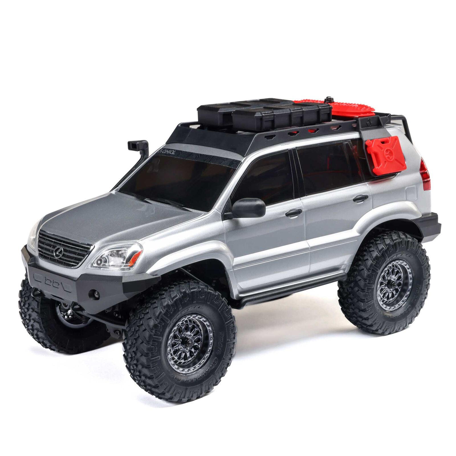 Axial 1/24 SCX24 Lexus GX 470 4X4 RTR Brushed Rock Crawler (Battery & Charger Included), Silver ...