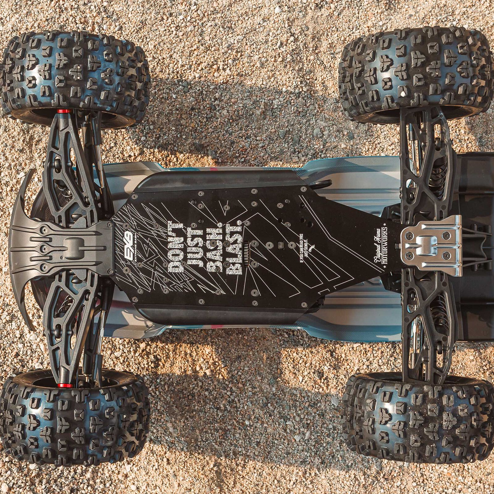 ARRMA 1/8 KRATON 6S 4X4 RTR Brushless Speed Truck, Blue/Orange ...