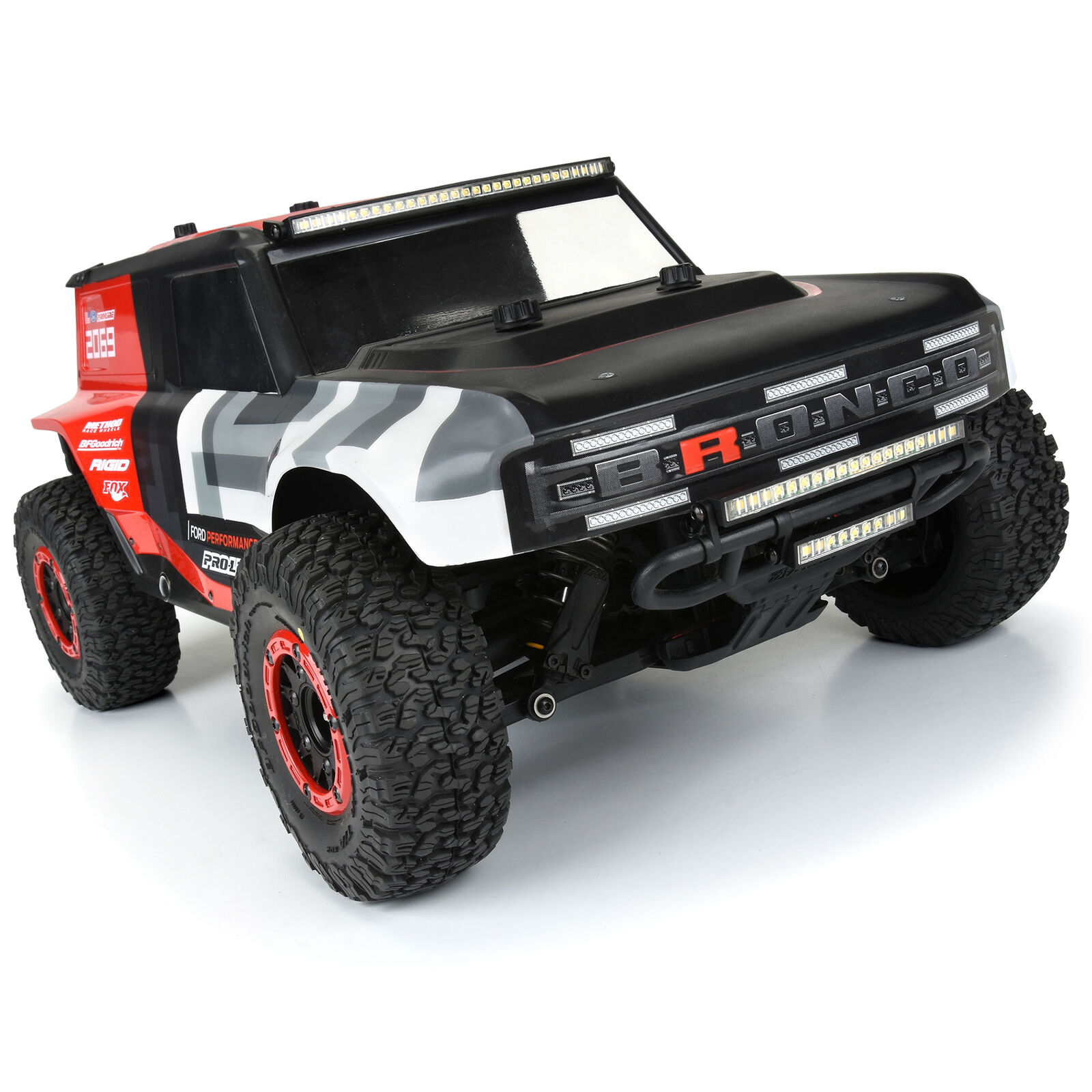 Pro-Line Racing 6" Ultra-Slim LED Light Bar Kit 5V-12V (Curved ...