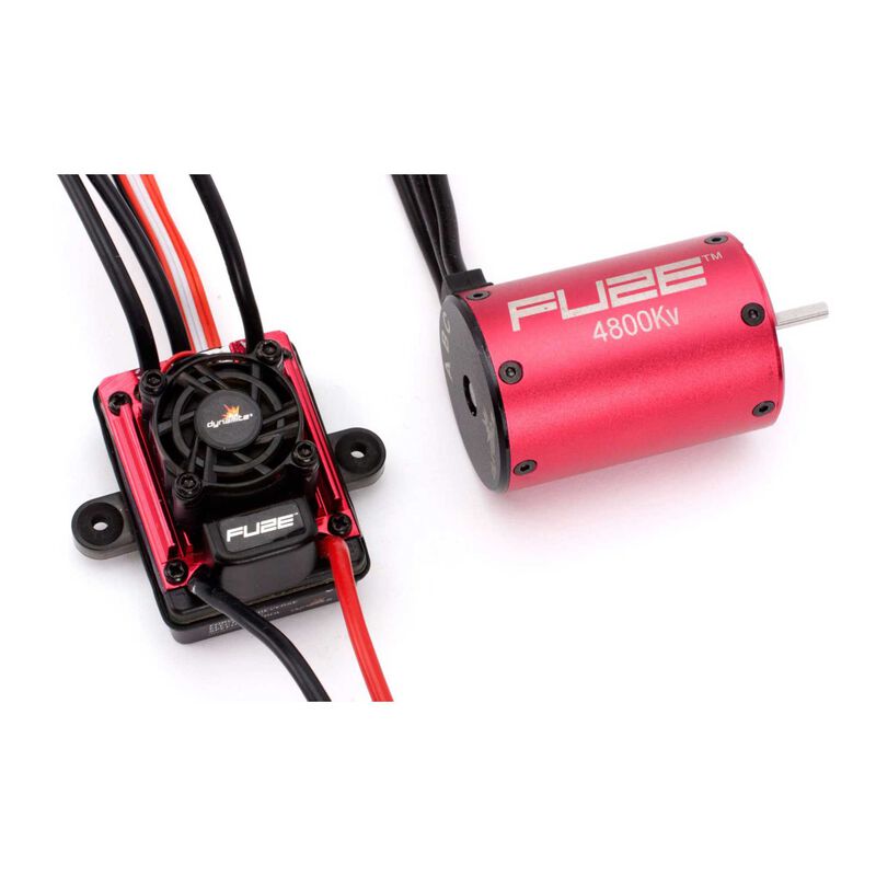 Dynamite Fuze 1/10 4-Pole, 4800Kv ESC/Motor Combo | Horizon Hobby