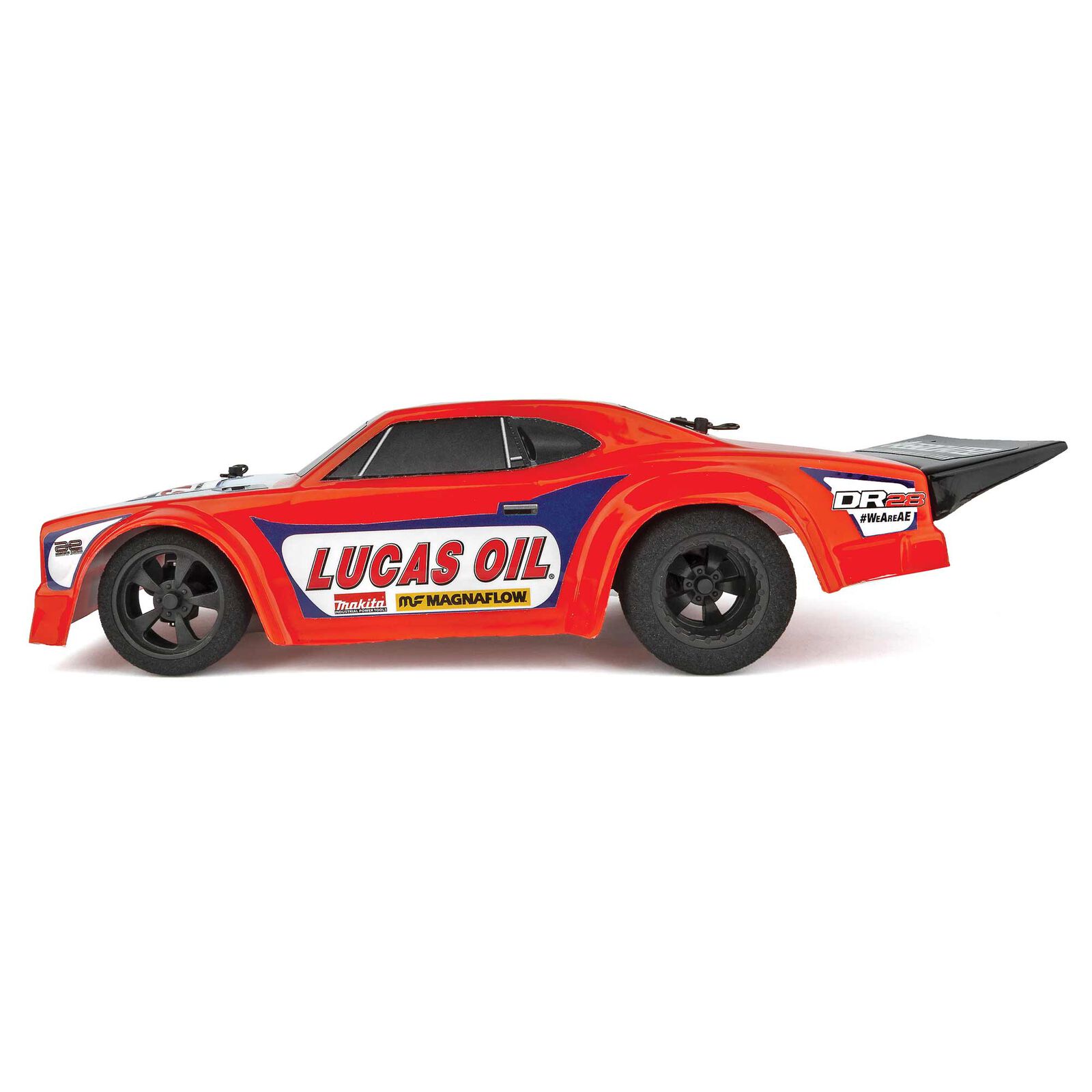 Team Associated 1/28 DR28 2WD Drag Car Brushed RTR, Lucas Oil | Horizon ...