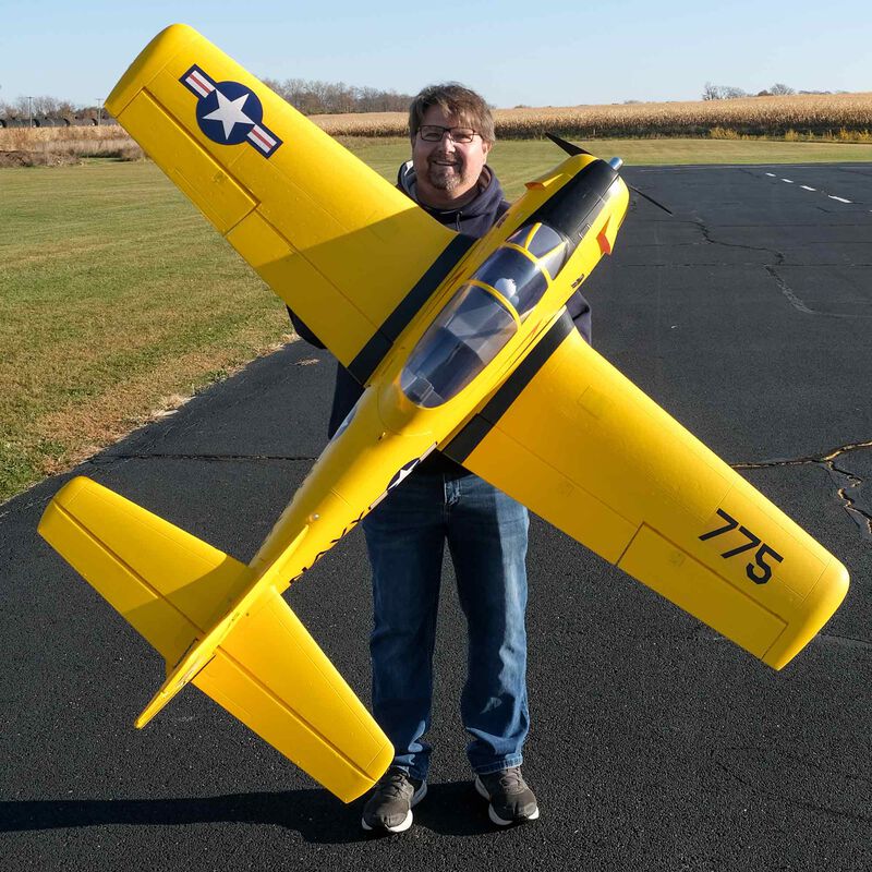 E-flite Carbon-Z T-28 Trojan 2.0m BNF Basic with AS3X and SAFE Select ...