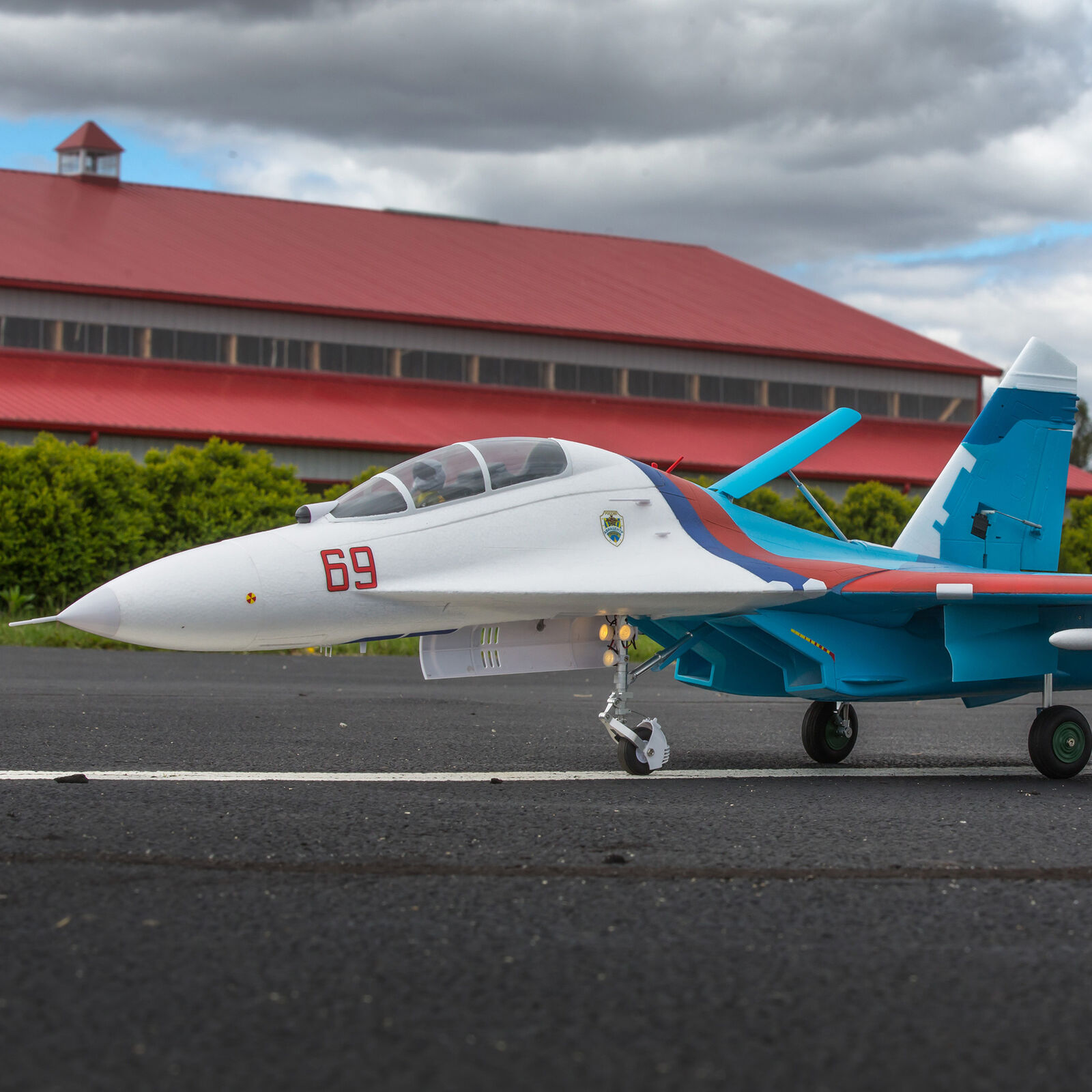 E-flite SU-30 Twin 70mm EDF BNF Basic with AS3X and SAFE Select ...