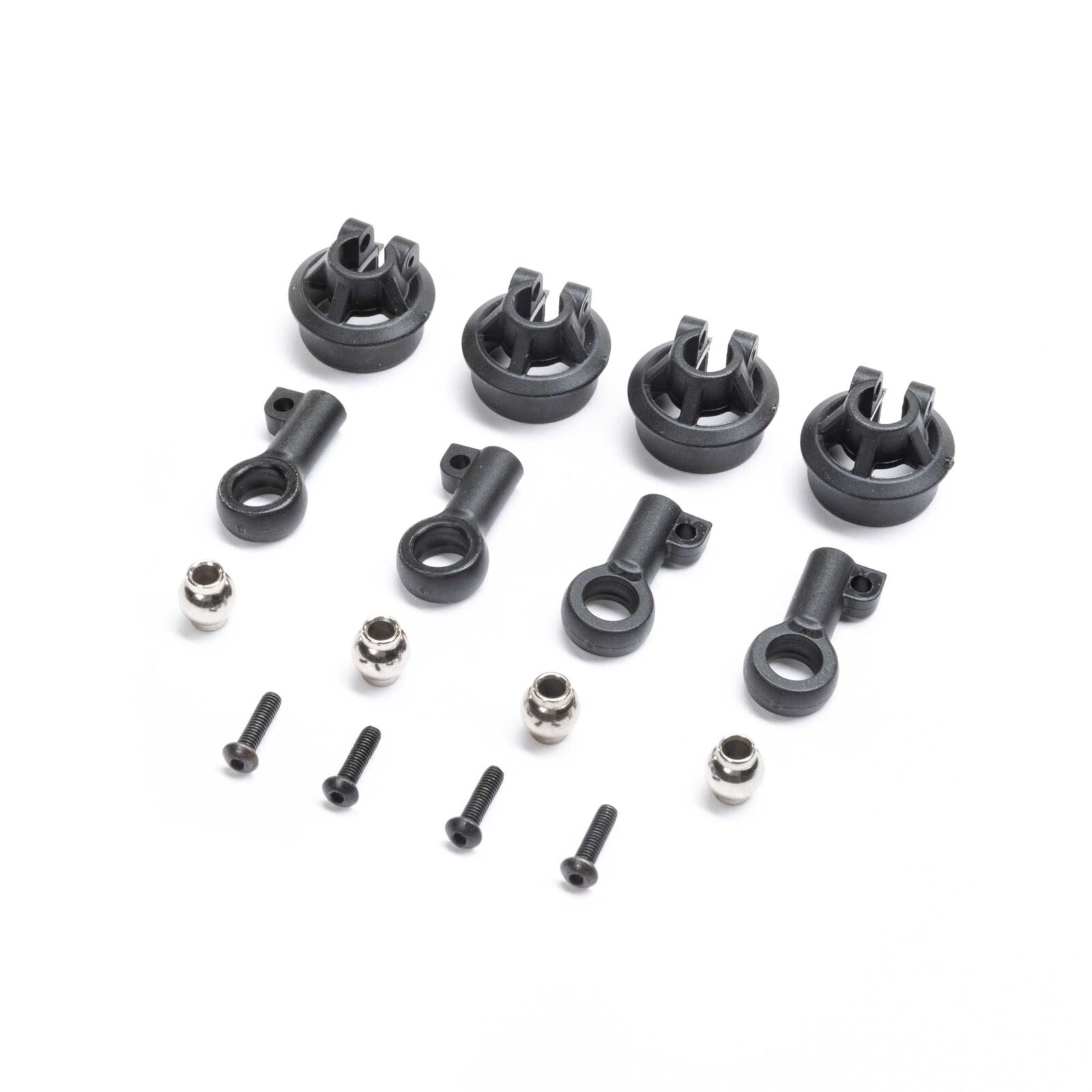 Team Losi Racing Shock Rod Ends (4): LMT | Horizon Hobby