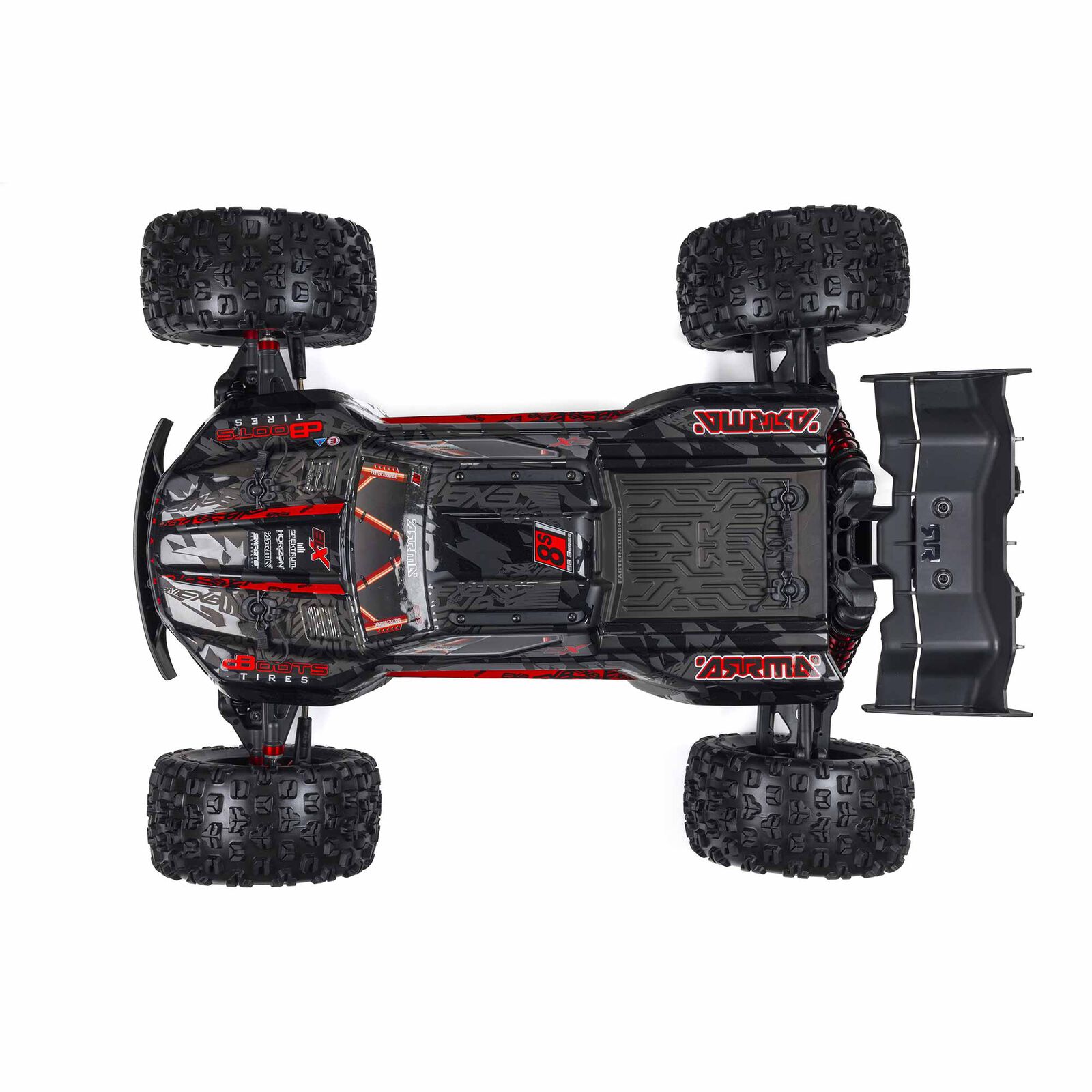 ARRMA 1/5 KRATON 8S EXB AVC 4X4 RTR Brushless Speed Truck, Black ...
