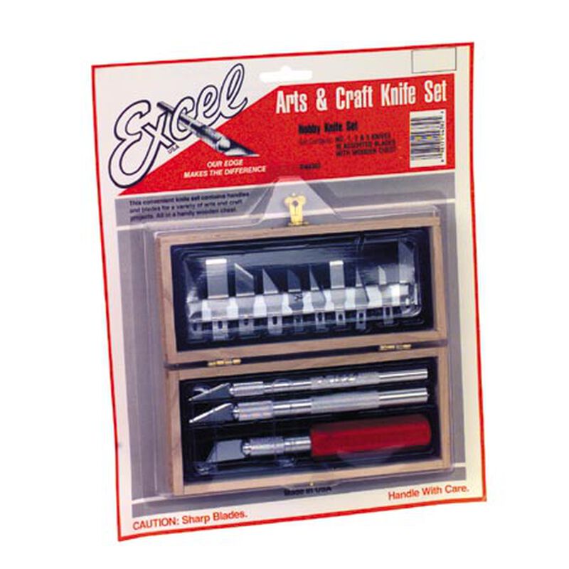 Excel Hobby Blade Corp Hobby Knife Set-Carded | Horizon Hobby
