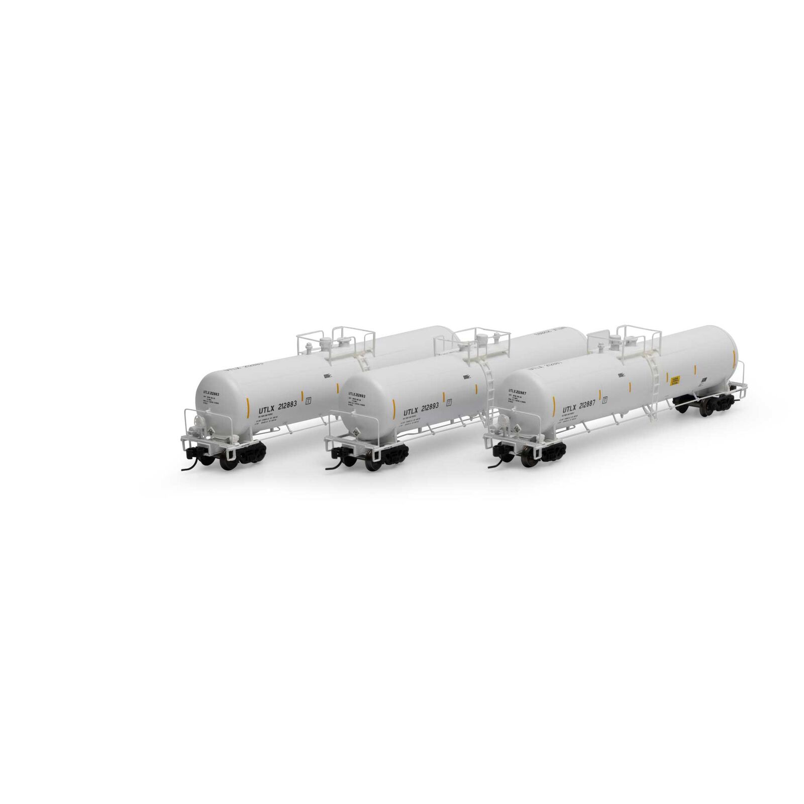 Athearn N 30,000-Gallon Ethanol Tank, UTLX #2 (3) | Horizon Hobby